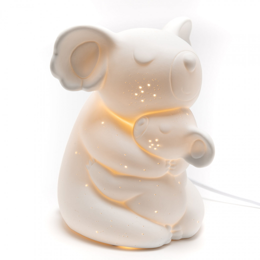 Lampe Lila Le Koala - E14_8W_Led Amadeus