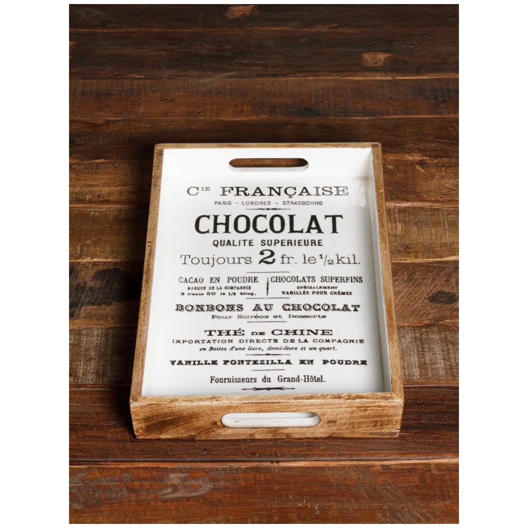 Petit plateau chocolat Chehoma 28894