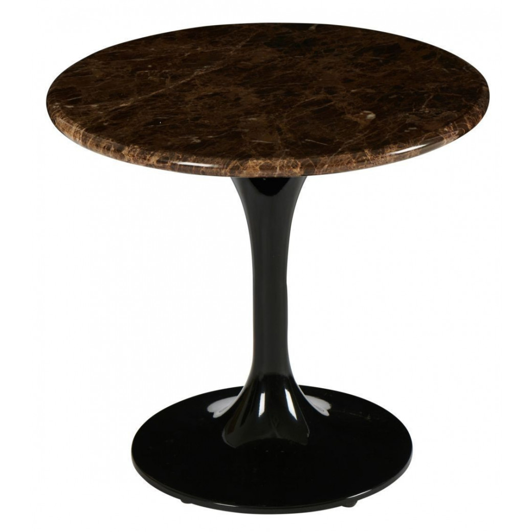 Bout de Canapé Marbella Rond Brun Athezza 1006732