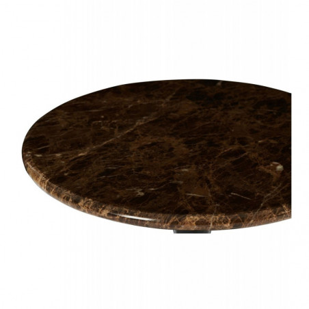 Bout de Canapé Marbella Rond Brun Athezza 1006732