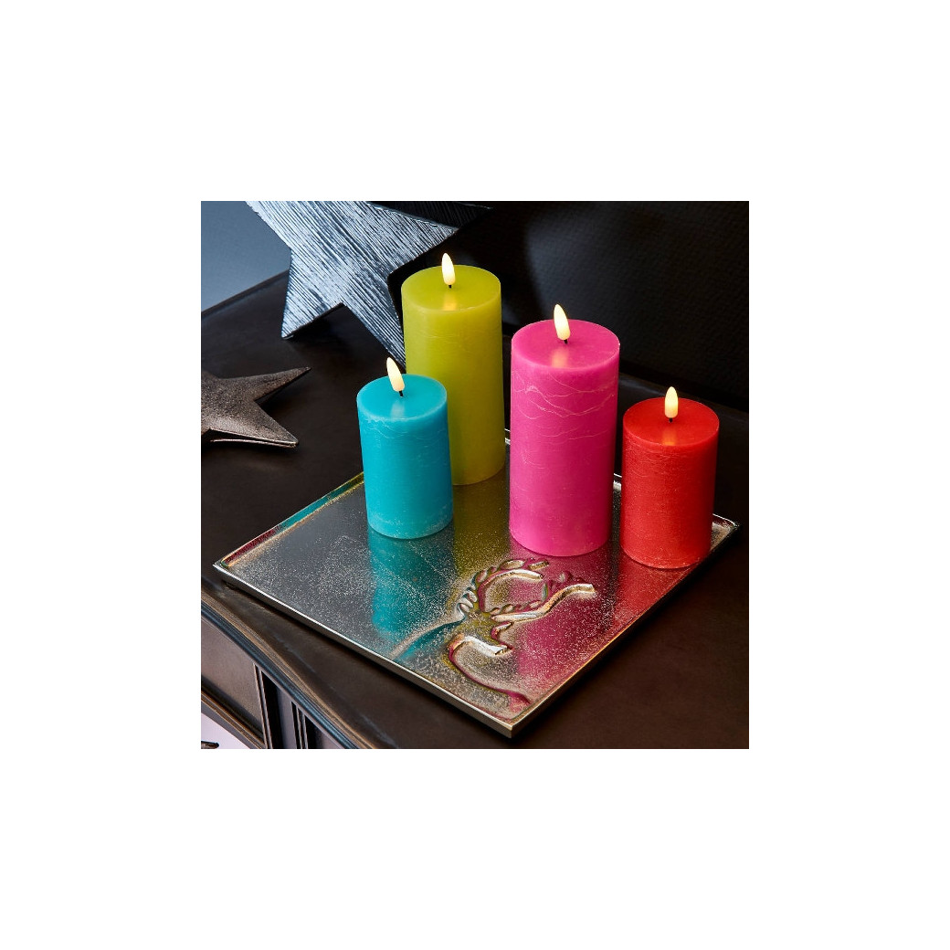 Set de 4 Bougie LED 3D Flame rose LED Bougies & Lanternes Werner Voss 53714