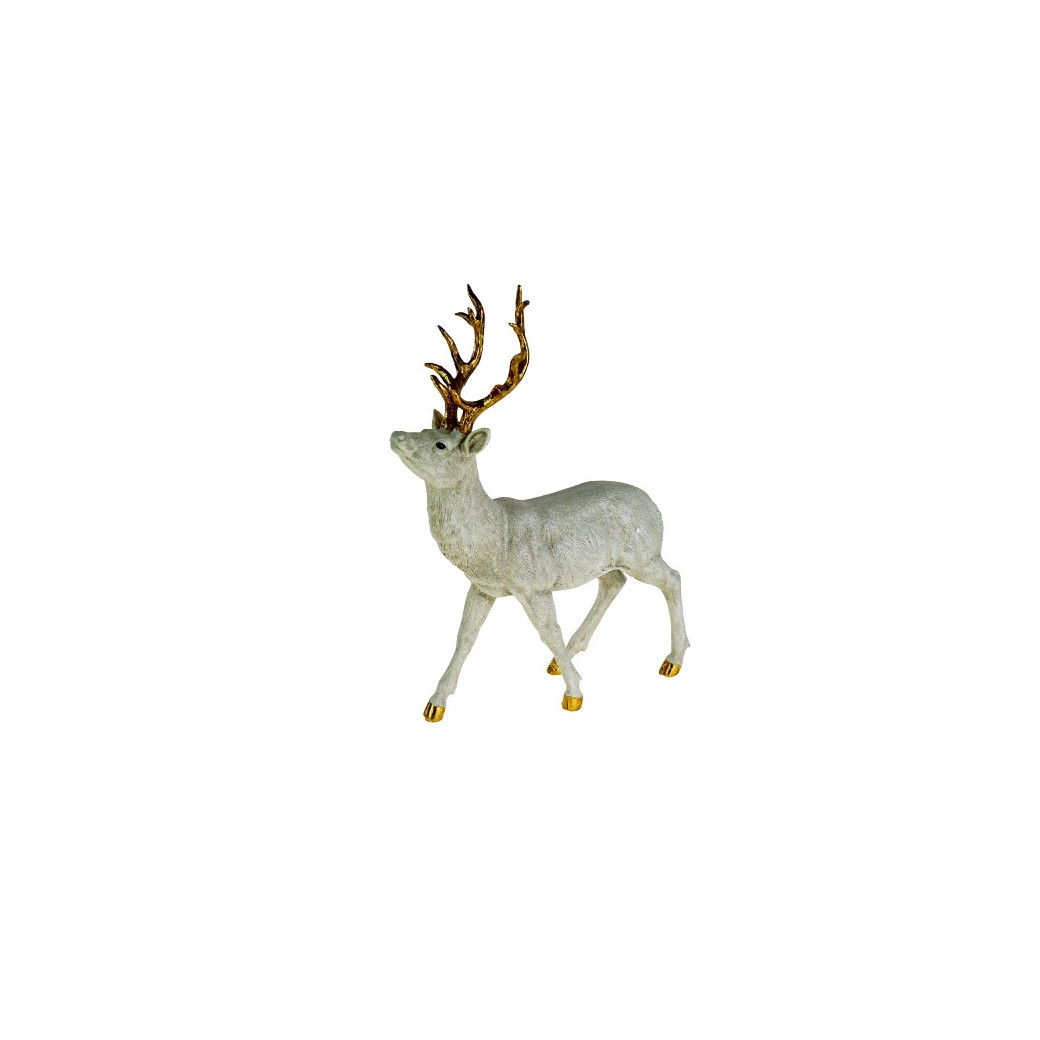 Cerf blanc doré Figures Werner Voss 52572