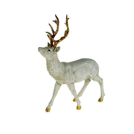 Cerf blanc doré Figures Werner Voss 52572