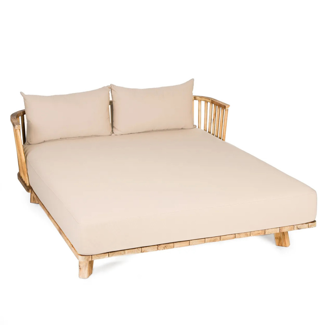 Double Daybed Malawi - Naturel Stone Bazar Bizar JASE021NSt