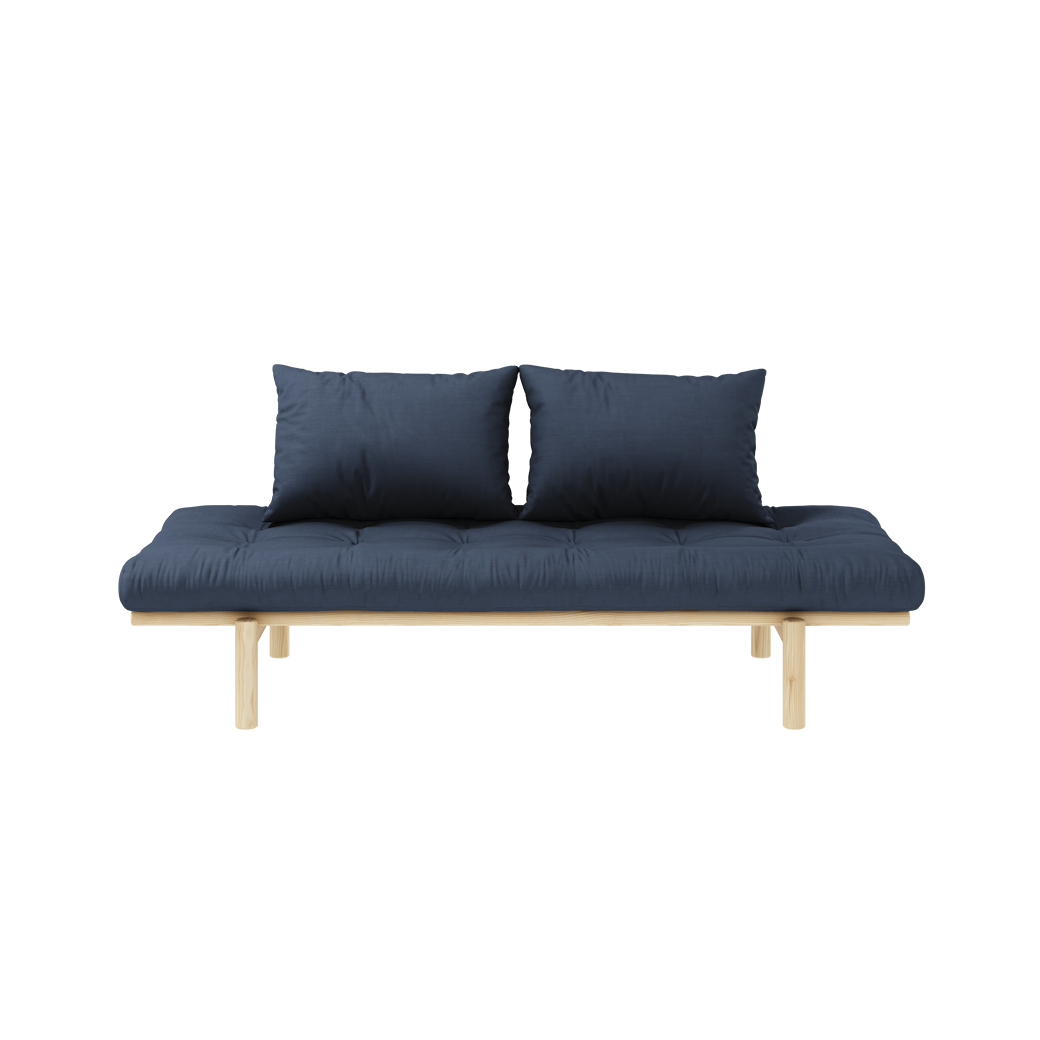 Daybed Pace Clear Laqué Matelas Mixte 4 Couches Marine Karup Design ...