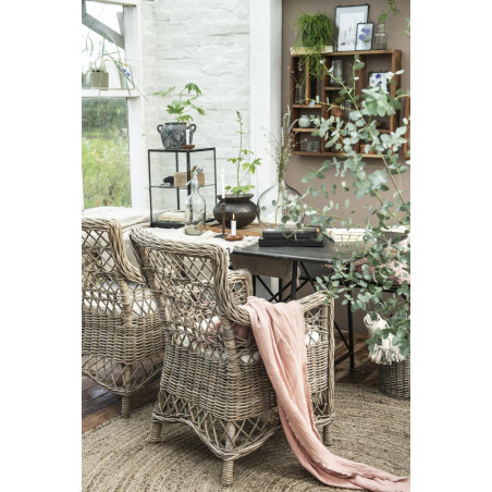 Chaise rotin avec 1 coussin Juliana IB Laursen 3799-00