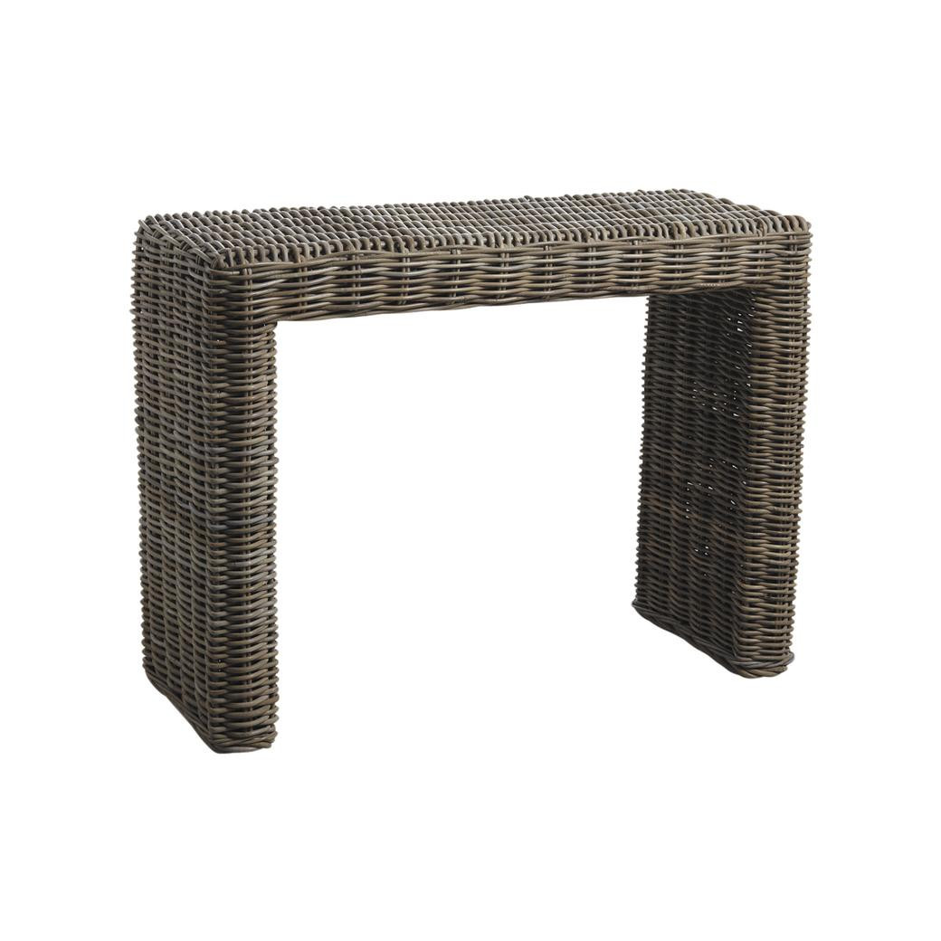 Console en poelet gris Aubry Gaspard NCS1140