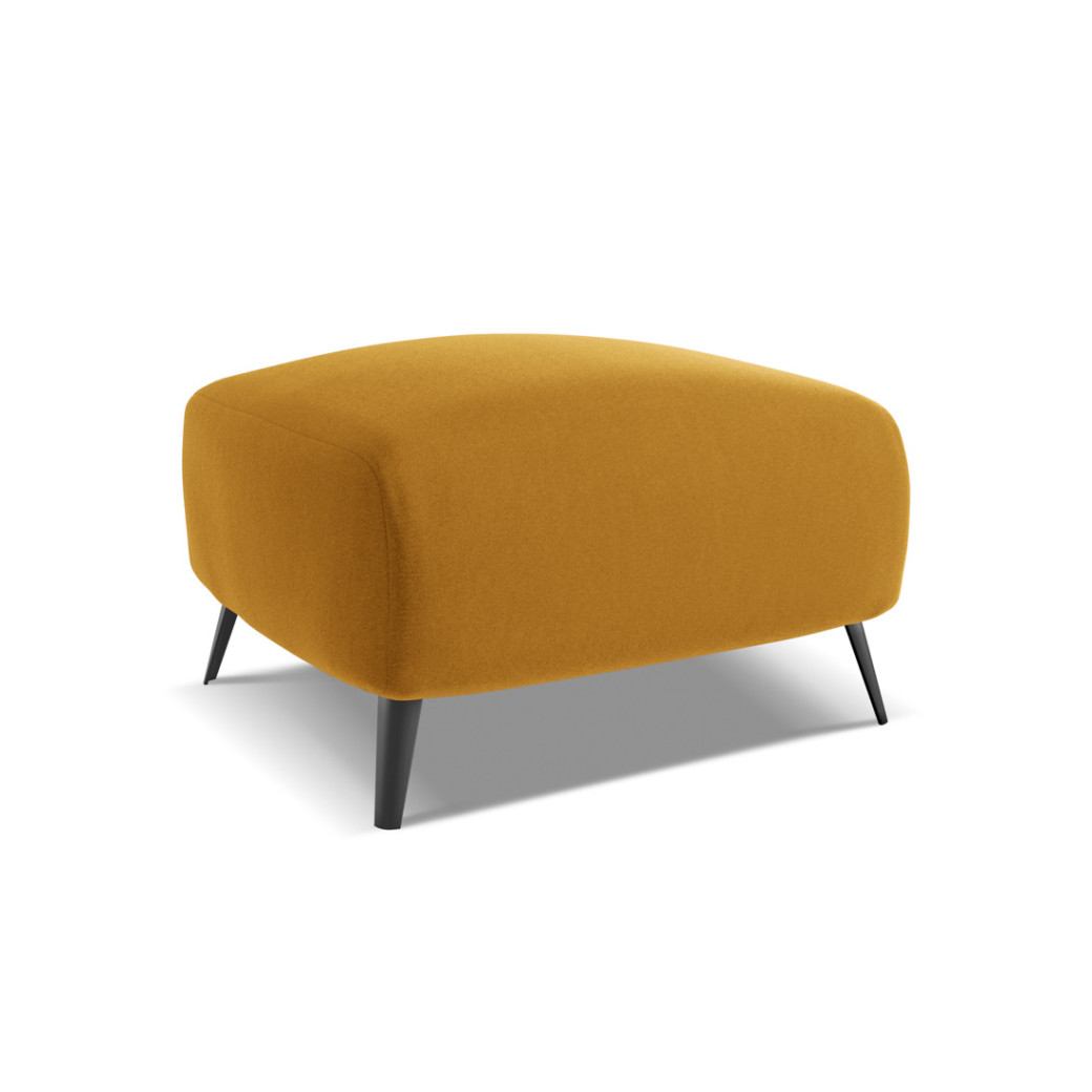 Pouf Malie Velours Mustard Makamii MALIE_POUF_3_M1_C21