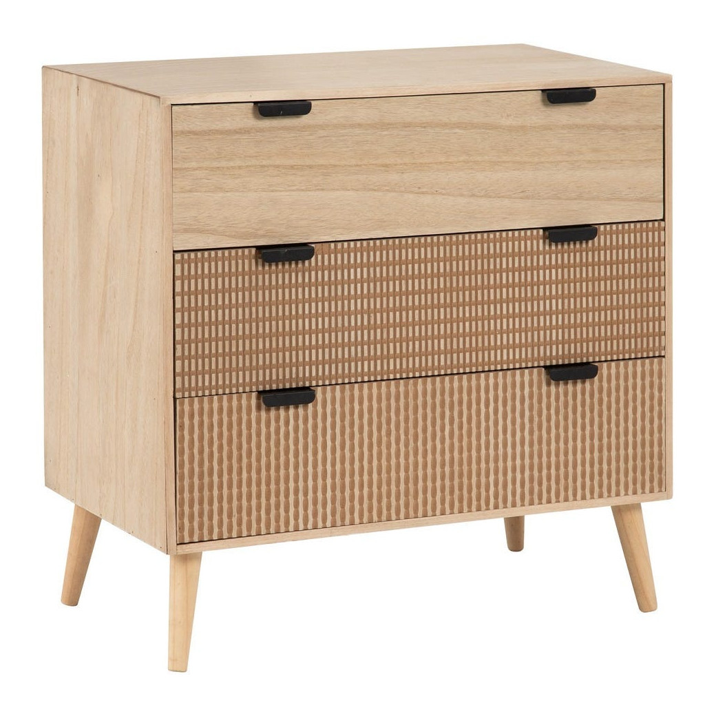 Commode Café Mdf - Bois Coffee 80x40x77cm Ixia 606214
