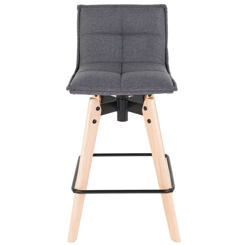 Chaise snack grise MAE-CHAPLAN09