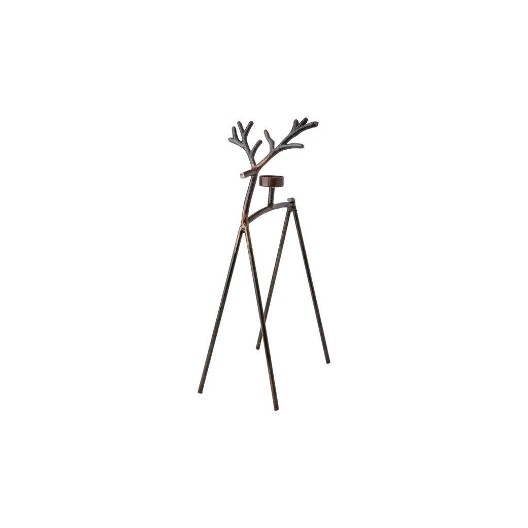 Photophore S Rouille/couleur laiton Oh Deer Affari Of Sweden 797-068-60