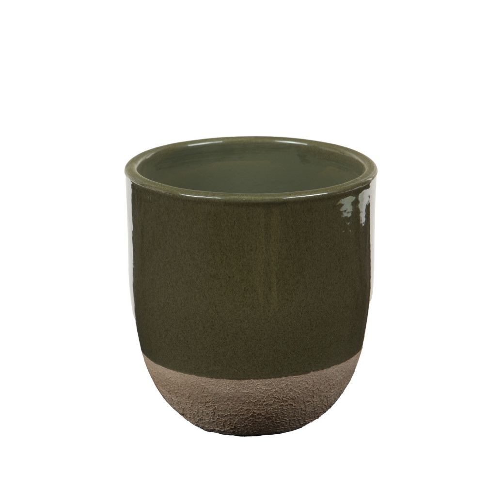 Cache Pot Belga Olive D13 Amadeus 167648