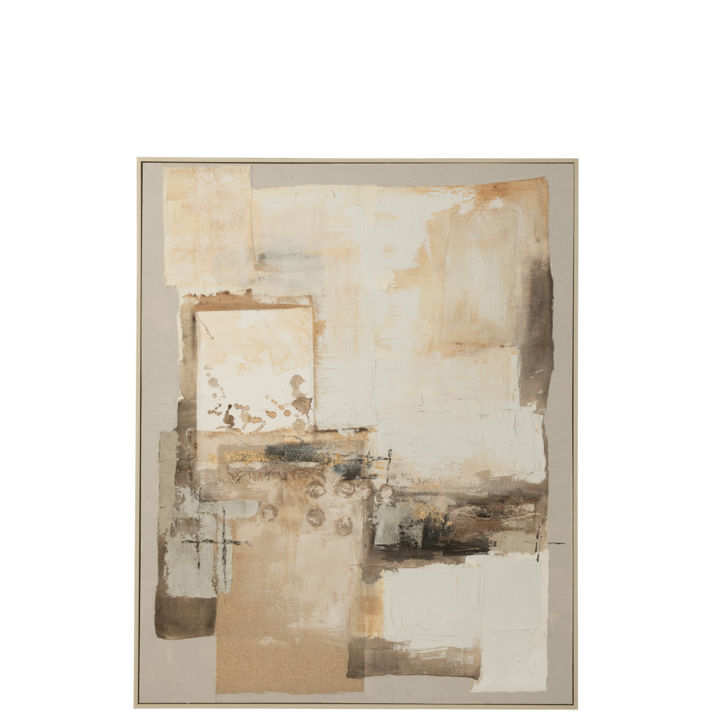 Toile Jouk Canvas / Bois De Pin Mix J-Line 52482