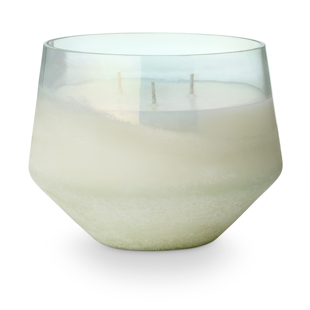 Bougie Baltic Verre Fresh Sea Salt Bleu Illume 4627434100
