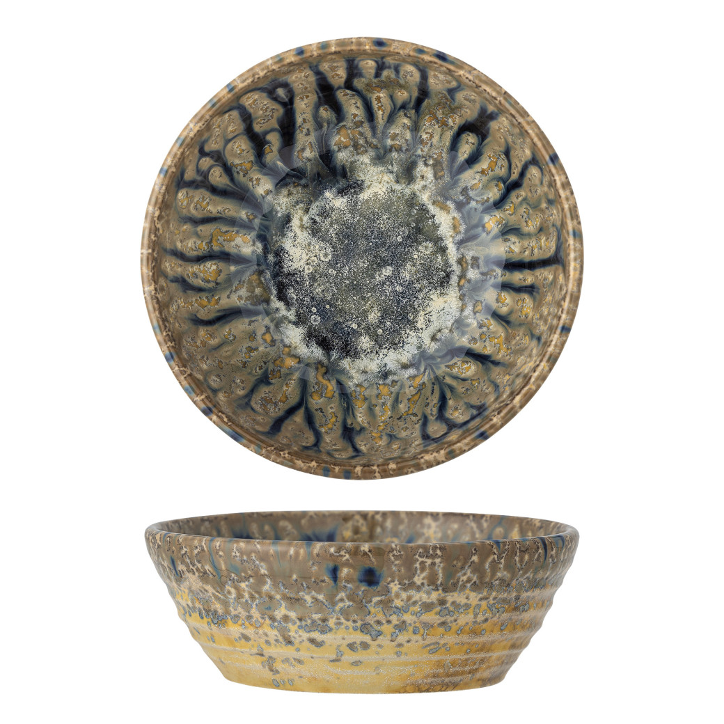 Bol Milani Blue Grès Bloomingville 82061828